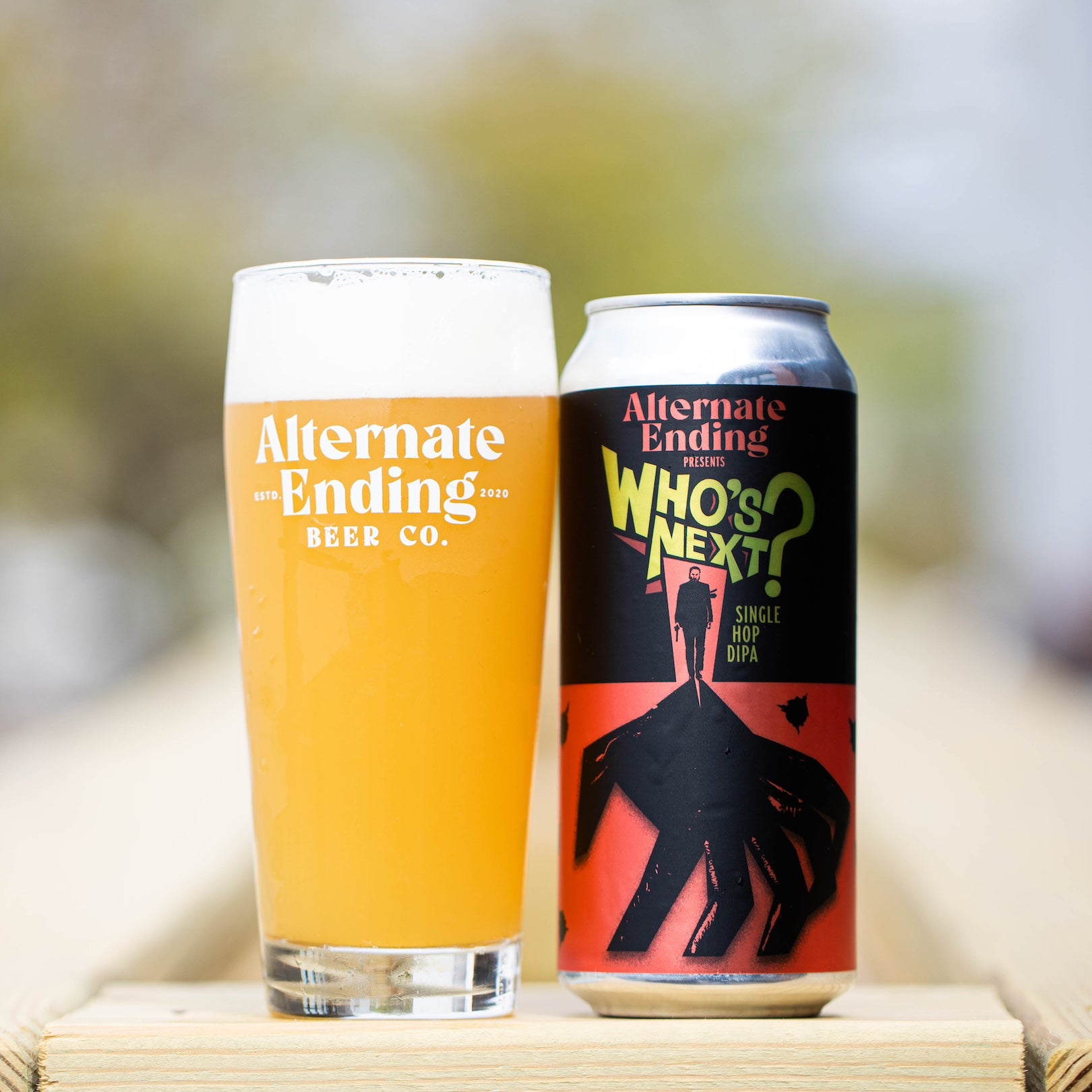 Alternate Ending Beer Co. Single Hop Double IPA 8%