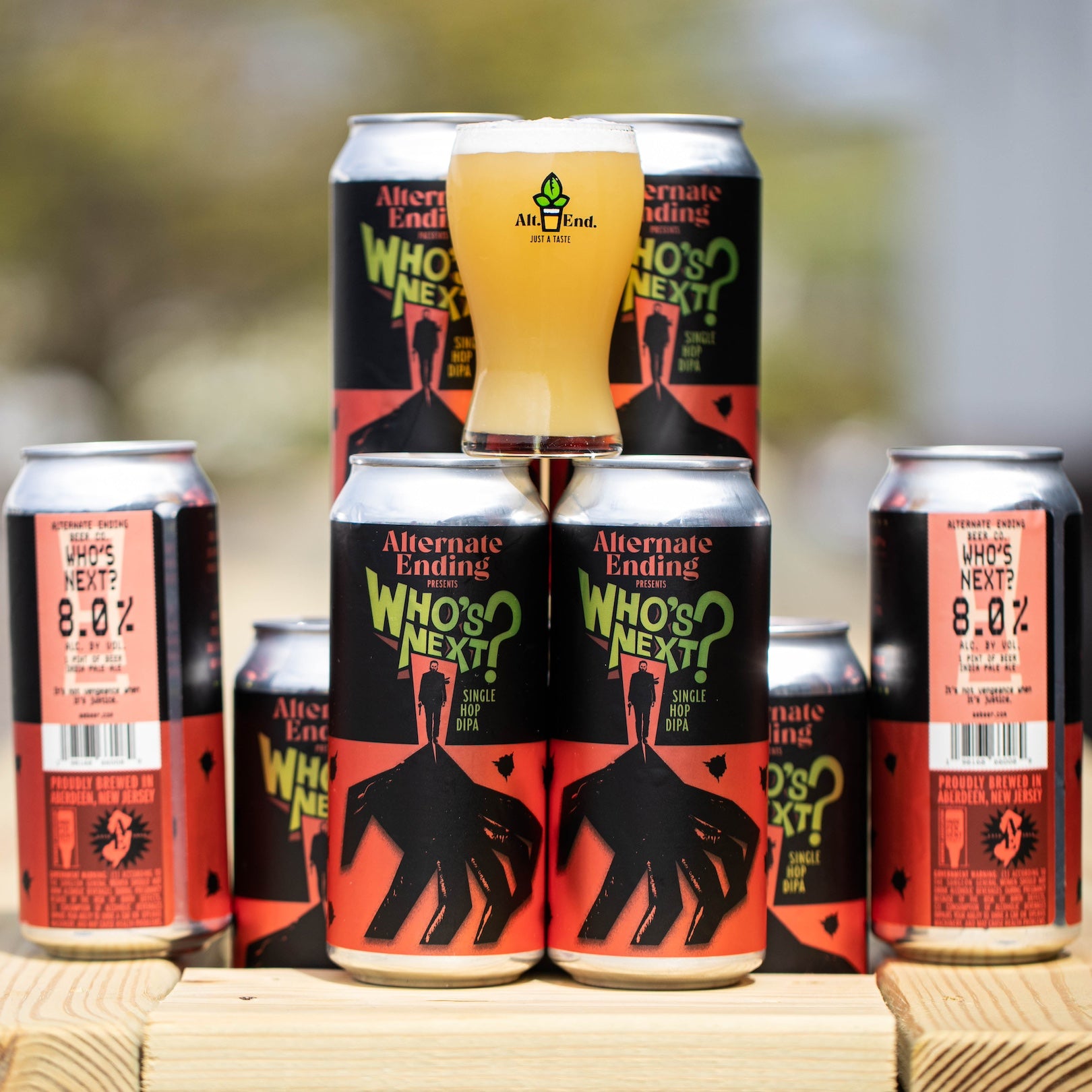 Alternate Ending Beer Co. Single Hop Double IPA 8%