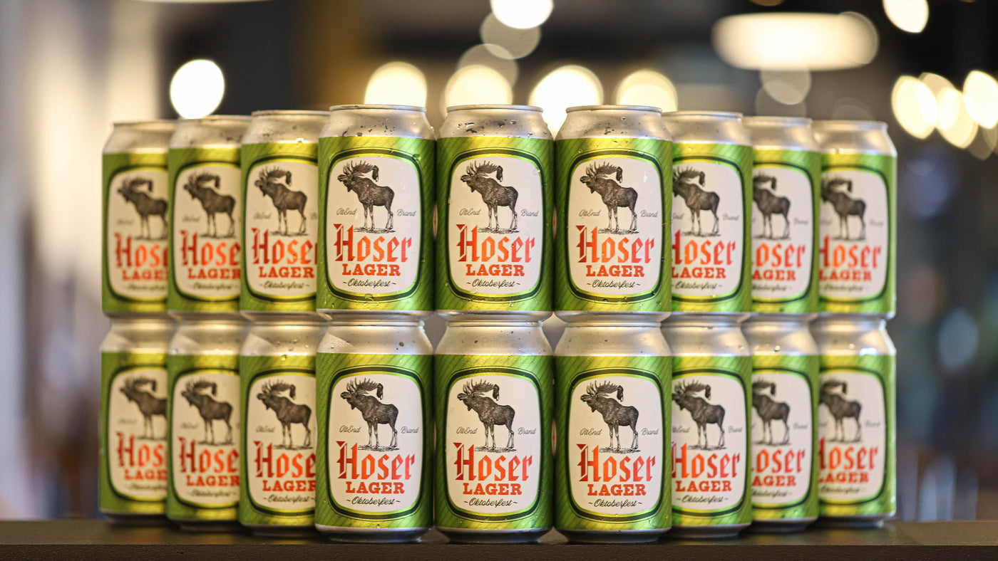 Hoser Lager#N#– Alternate Ending Beer Co.