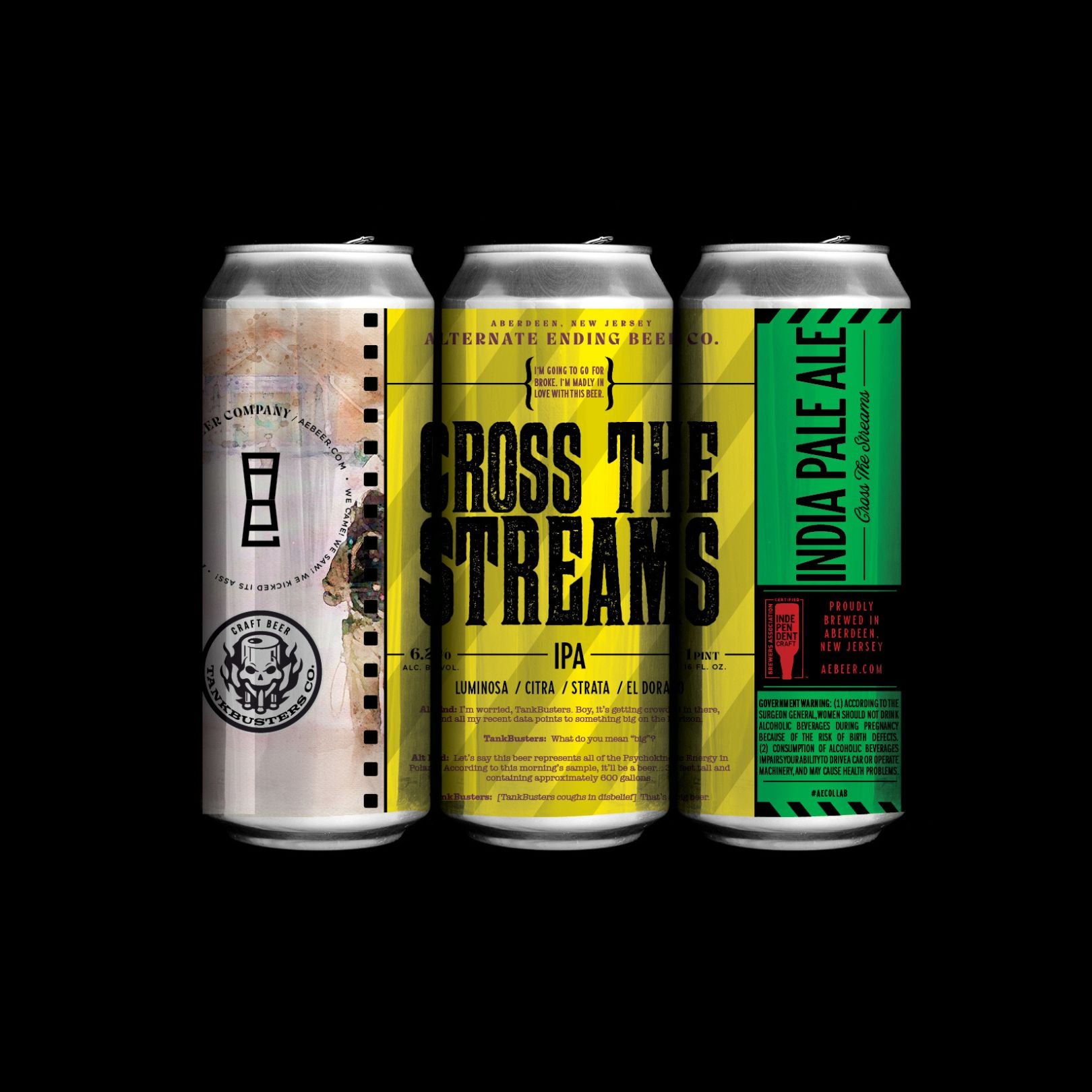 Alternate Ending Beer Co. Cross The Streams IPA 6.2%