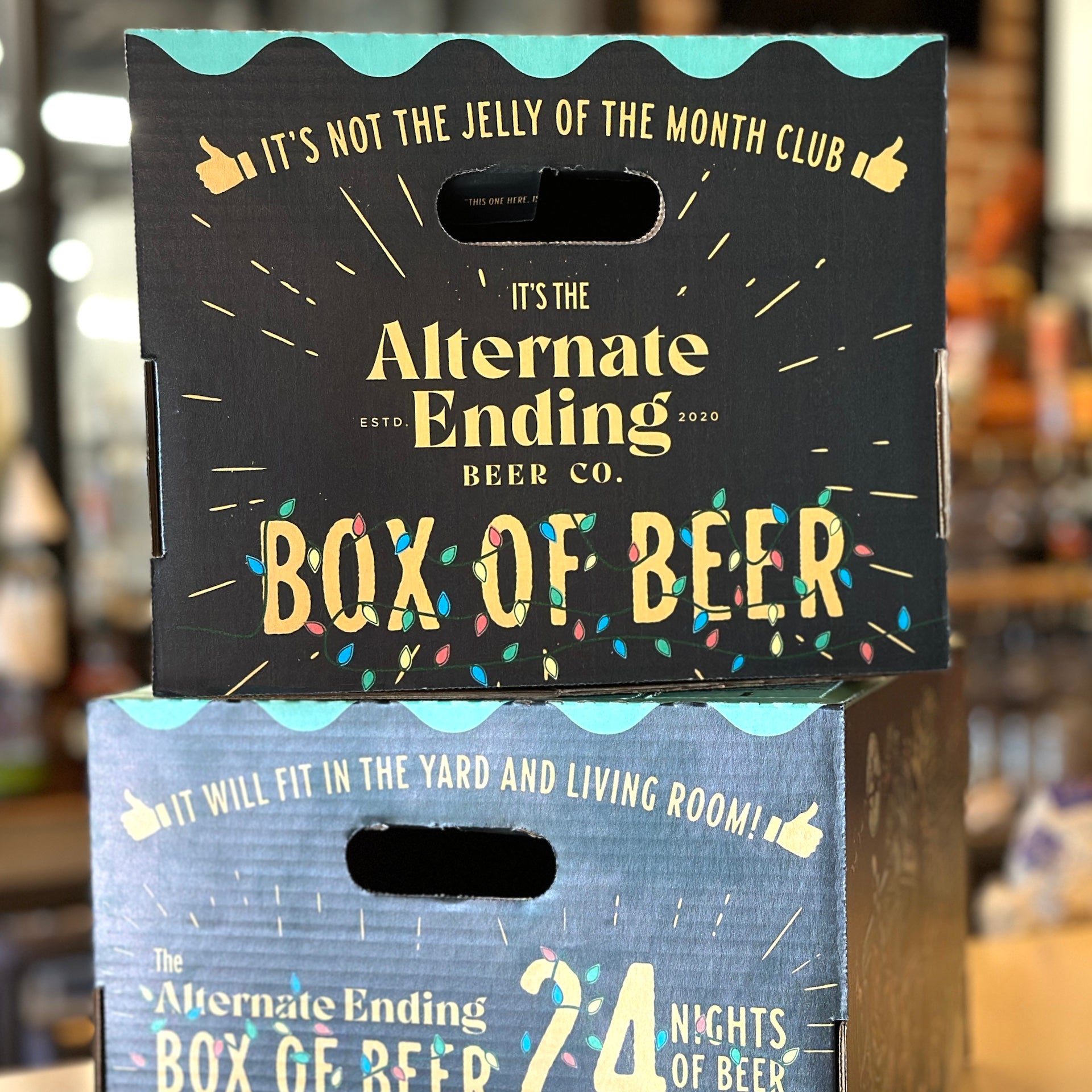 Alternate Ending Beer Co. Box of Beer Advent Beer Box
