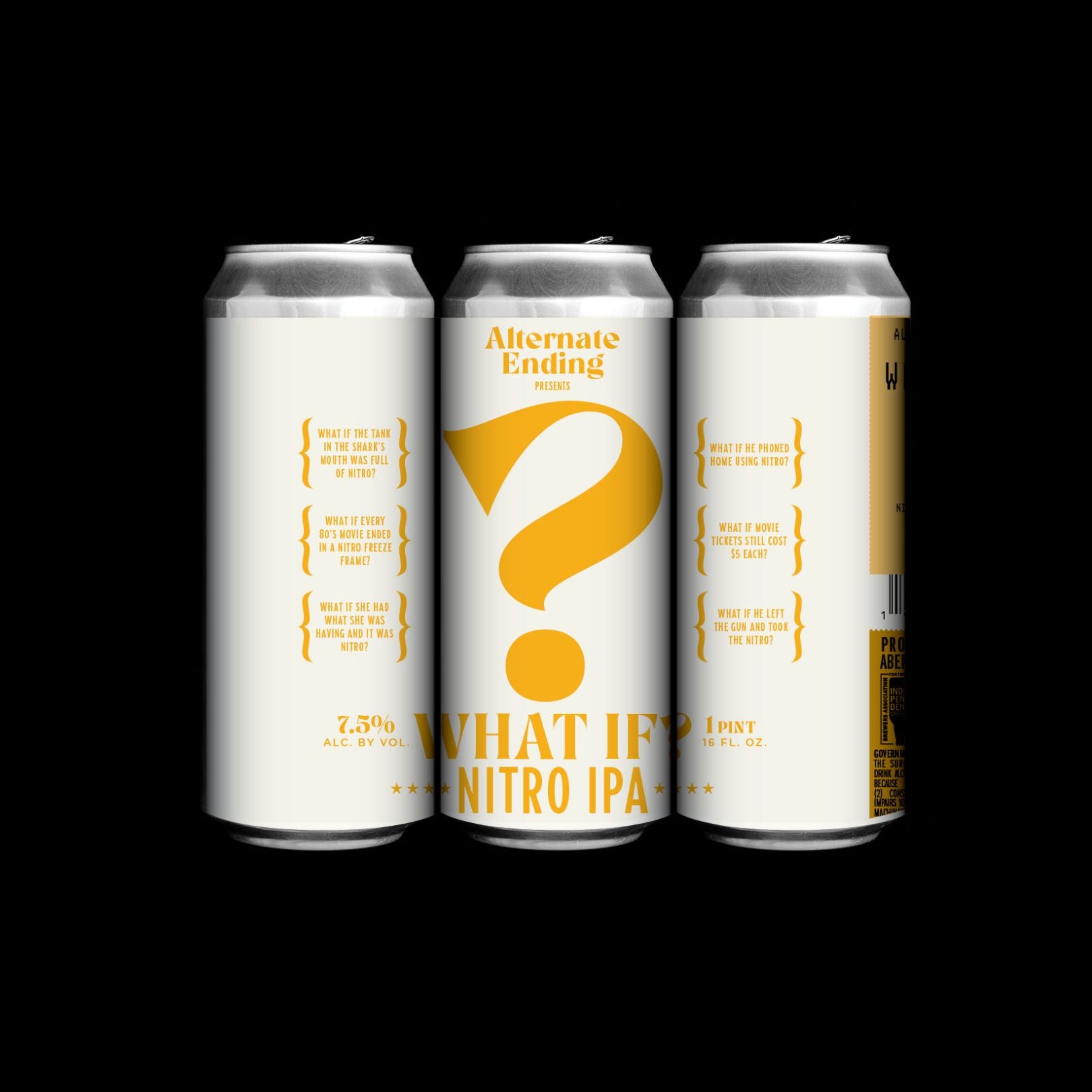 Alternate Ending Beer Co. Nitro What If? Nitro IPA 7.5%