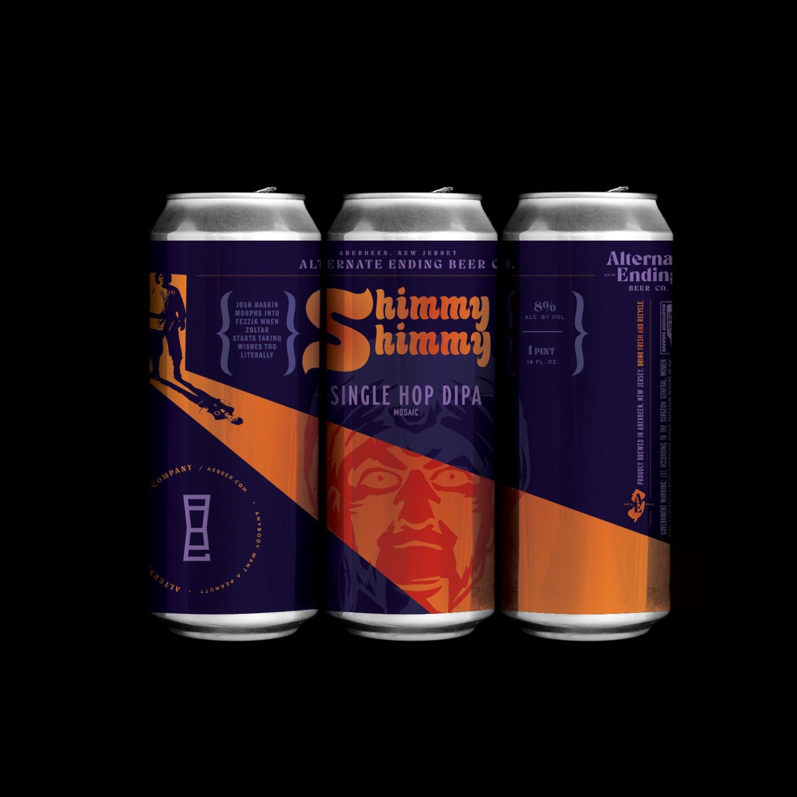 Alternate Ending Beer Co. Shimmy Shimmy Single Hop DIPA 8%