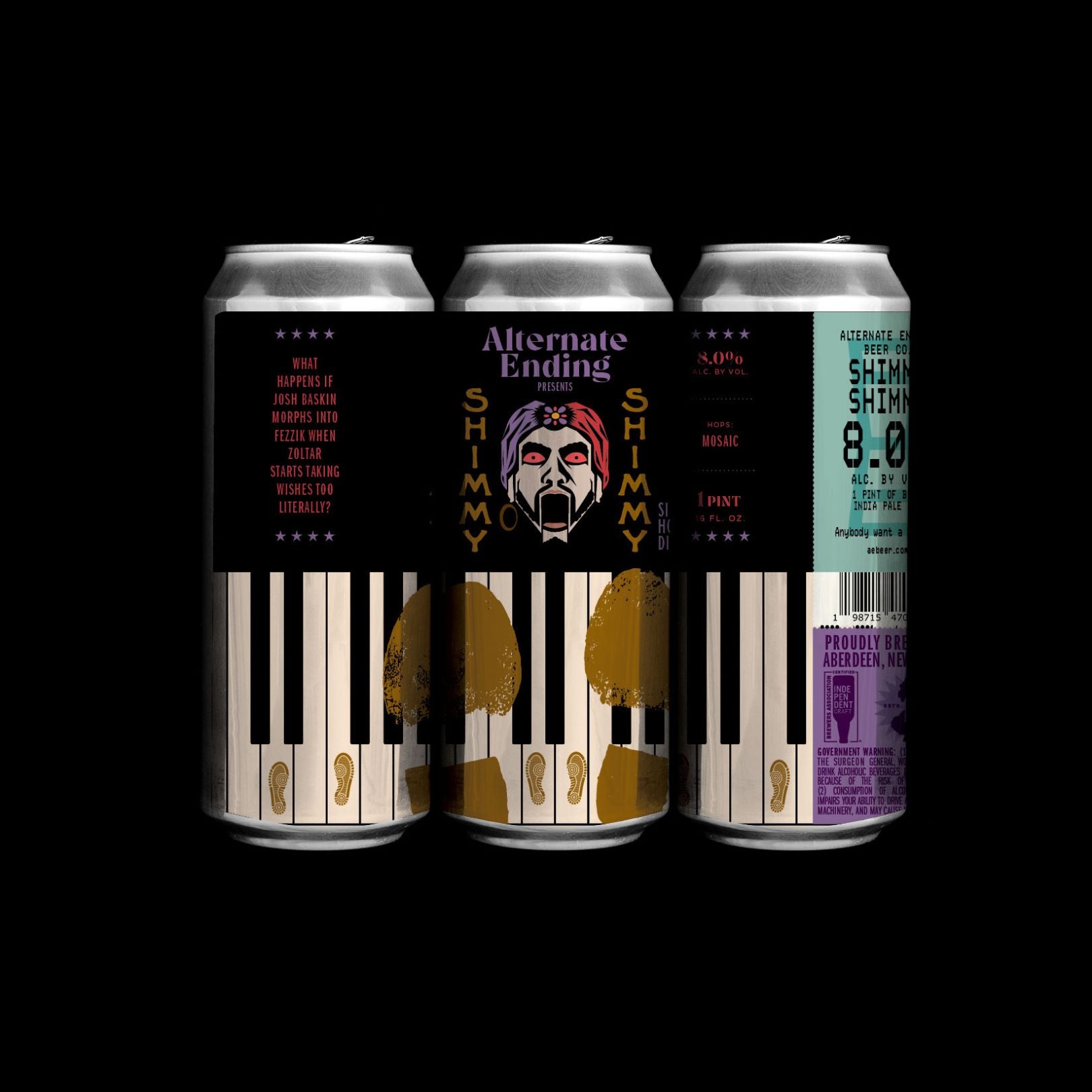 Alternate Ending Beer Co. Shimmy Shimmy Single Hop DIPA 8%