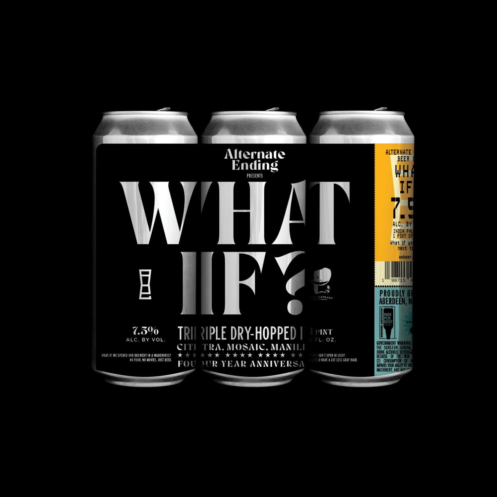 Alternate Ending Beer Co. TDH What If? IPA 7.6% TRIPLE DRY HOP