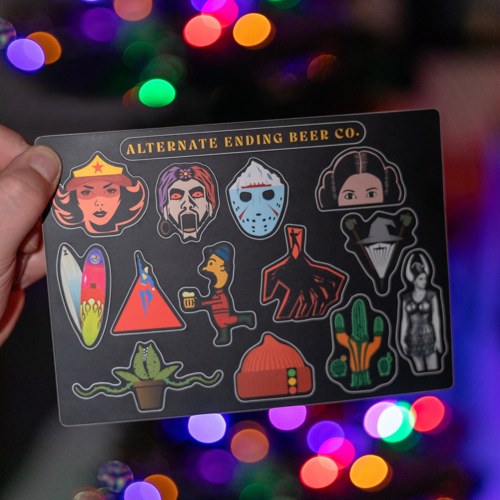 Alternate Ending Beer Co. Sticker Sheet