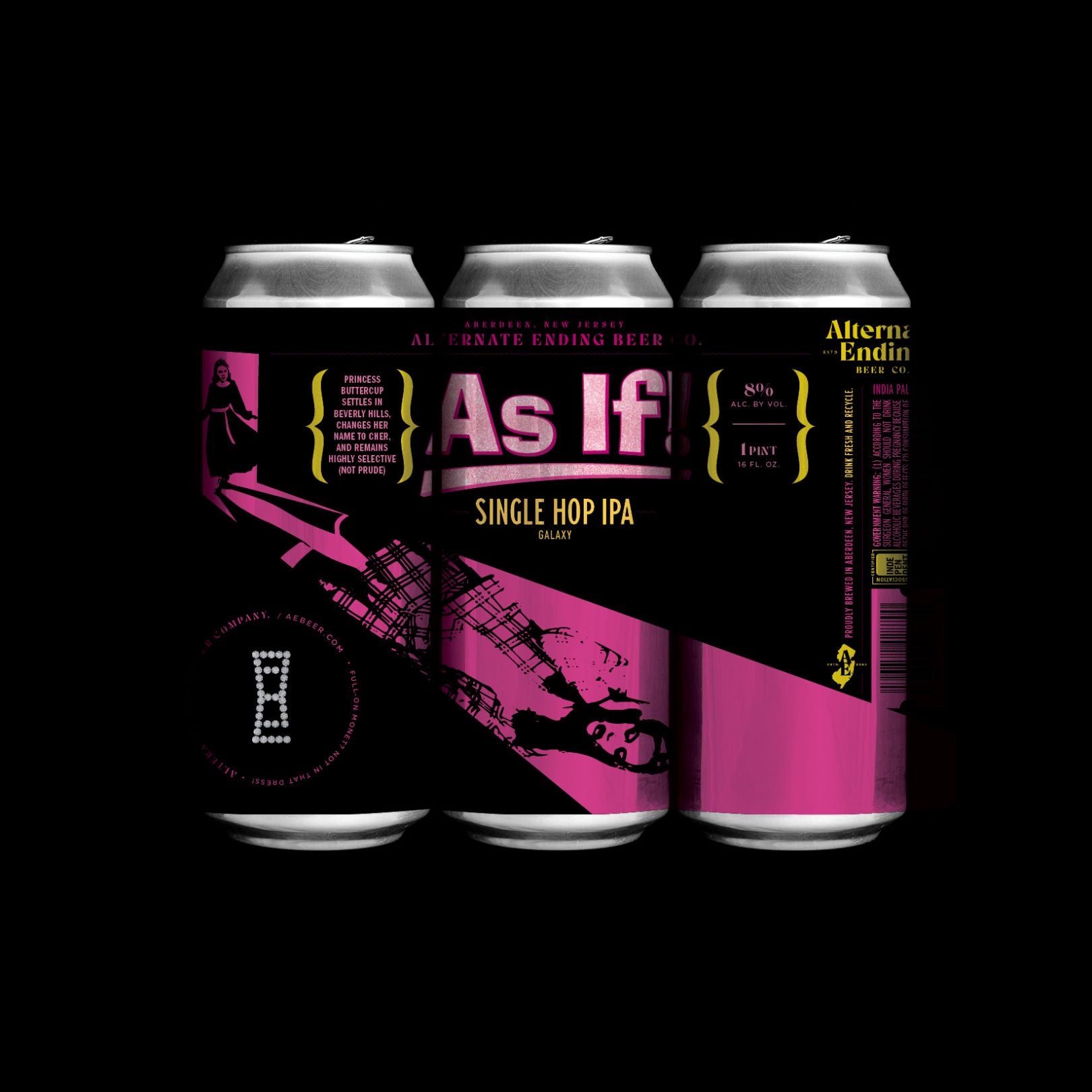 Alternate Ending Beer Co. Single Hop IPA 8% As If!